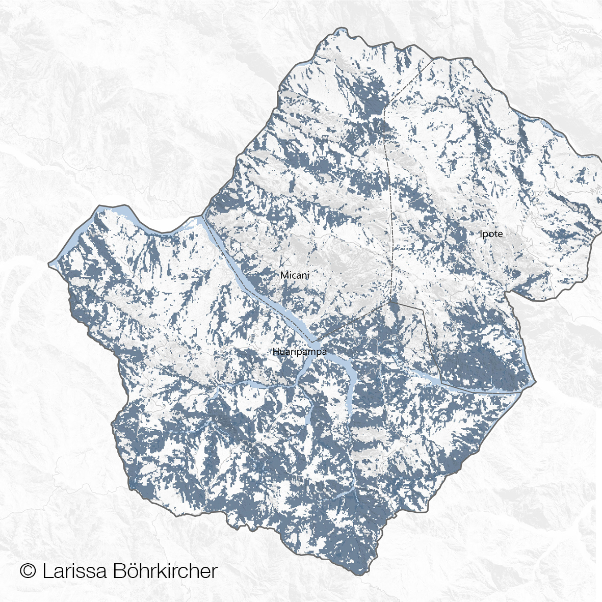 Priority Zone-Mapping for Reforestation in the Montane Dry Forests of ...